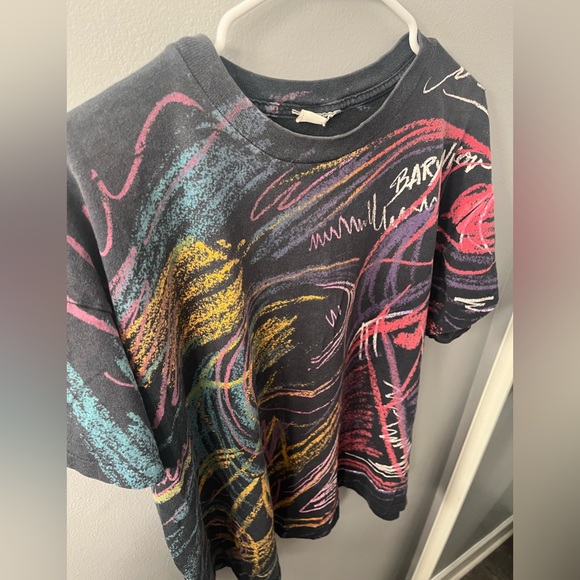 Shirts | Vintage Crayon Scribble Tee | Poshmark